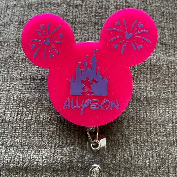 Handmade | Accessories | Customizable Firework Castle Mouse Head ...